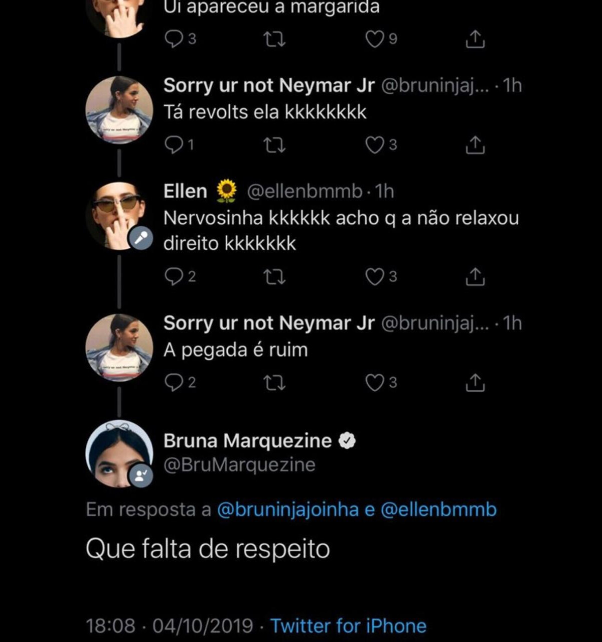 Foto Bruna Marquezine Reclama De Machismo E Falta De Respeito No Twitter Após Vazamento De