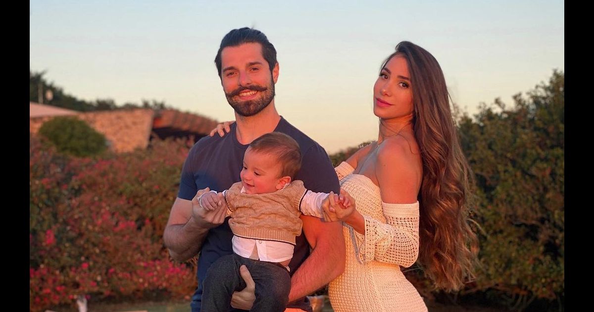 Alok e Romana Novais não veem a hora de ficarem perto dos dois filhos ...