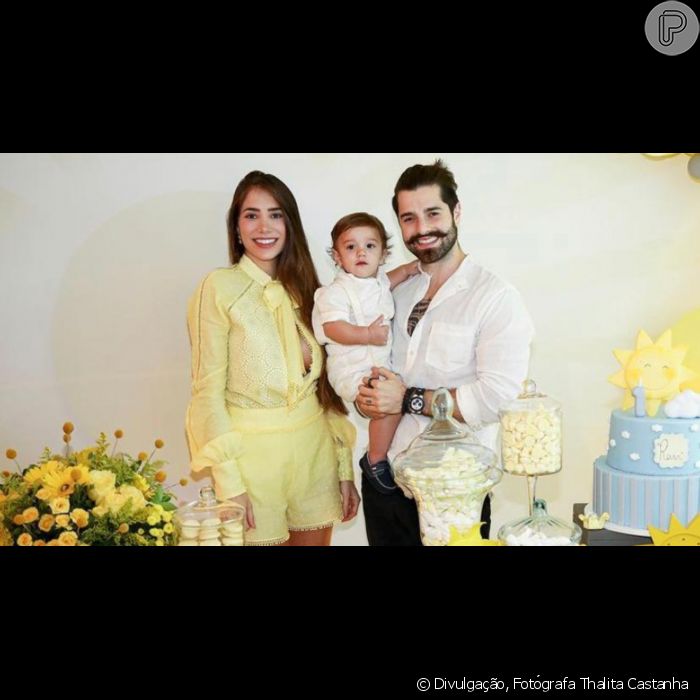 Filho de Alok e Romana Novais, Ravi ganha festa com tema 'sol' em seu ...