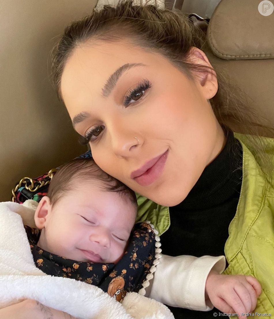 Virgínia Fonseca é mãe de Maria Alice, de 2 meses - Purepeople
