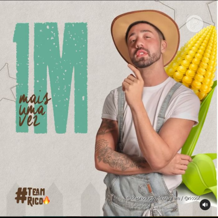 Rico Melquiades já conta com mais de 1 milhão de seguidores no ...