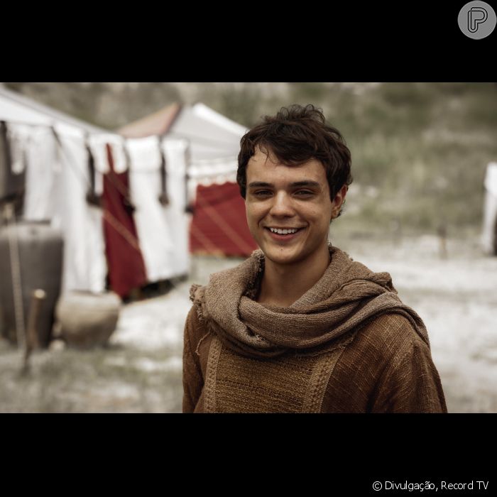 Novela 'Gênesis': filho caçula de Jacó (Petronio Gontijo), Benjamin ...