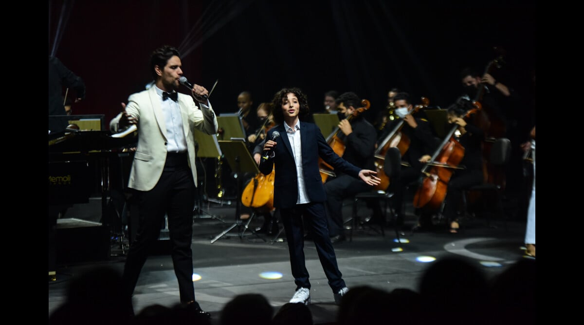 Foto: Filho de Marcos Mion, Stefano estreou em orquestra regida pelo ...