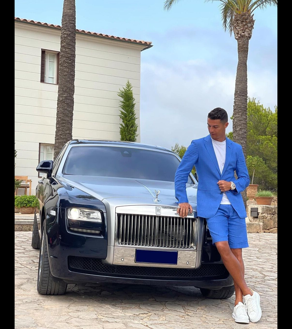 Foto: Garagem de Cristiano Ronaldo impressiona pela quantidade de ...