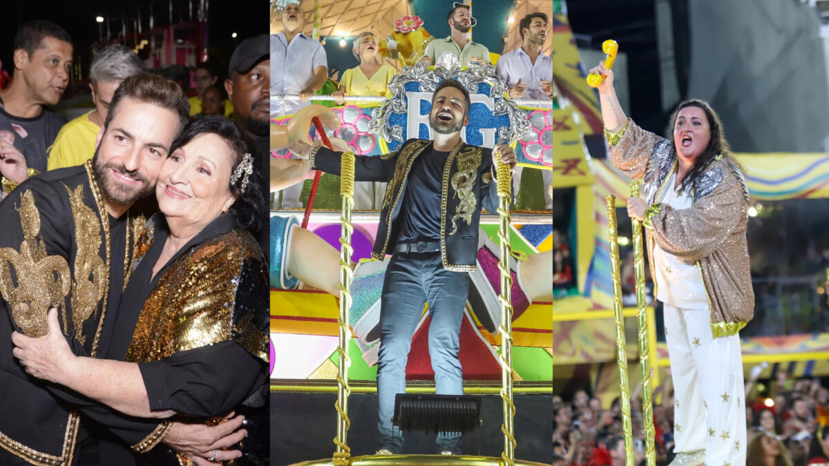 Foto: Viúvo, irmã e mãe de Paulo Gustavo se emocionam em desfile da São ... Foto: Viúvo, irmã e mãe de Paulo Gustavo se emocionam em desfile da São ...