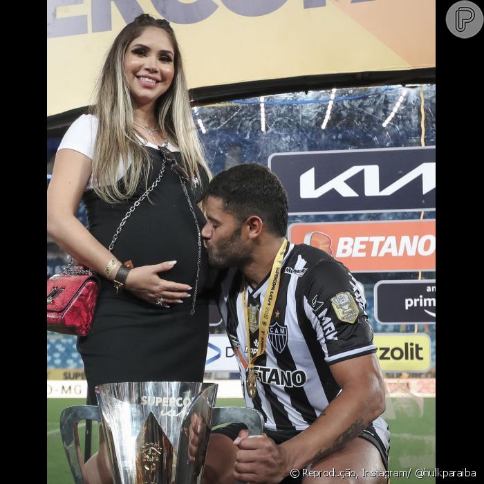 Hulk e Camila Ângelo completam dois anos de casados nesta sexta-feira ...