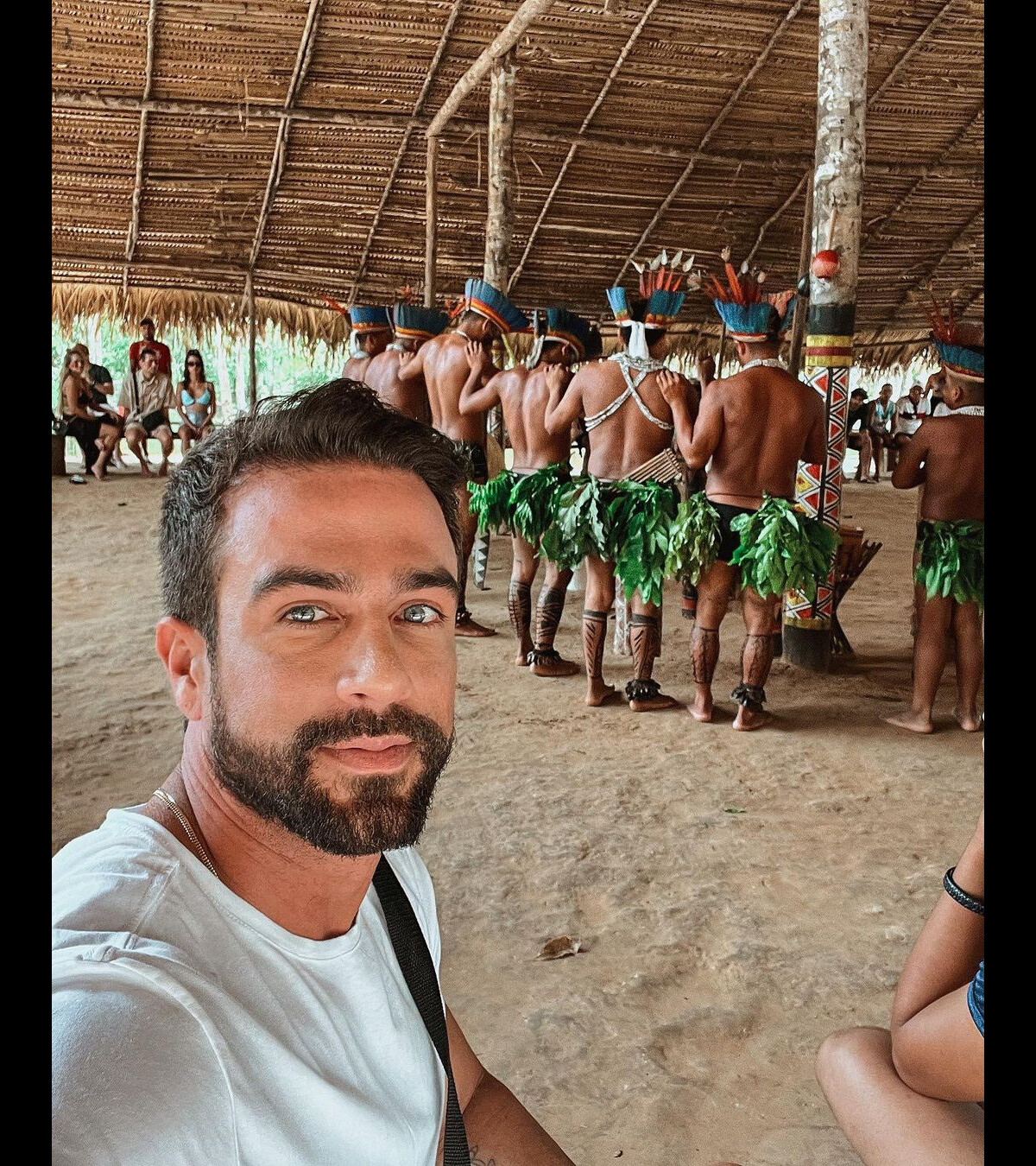 Foto: Erasmo Viana conheceu a Tribo Tuyuka - Purepeople