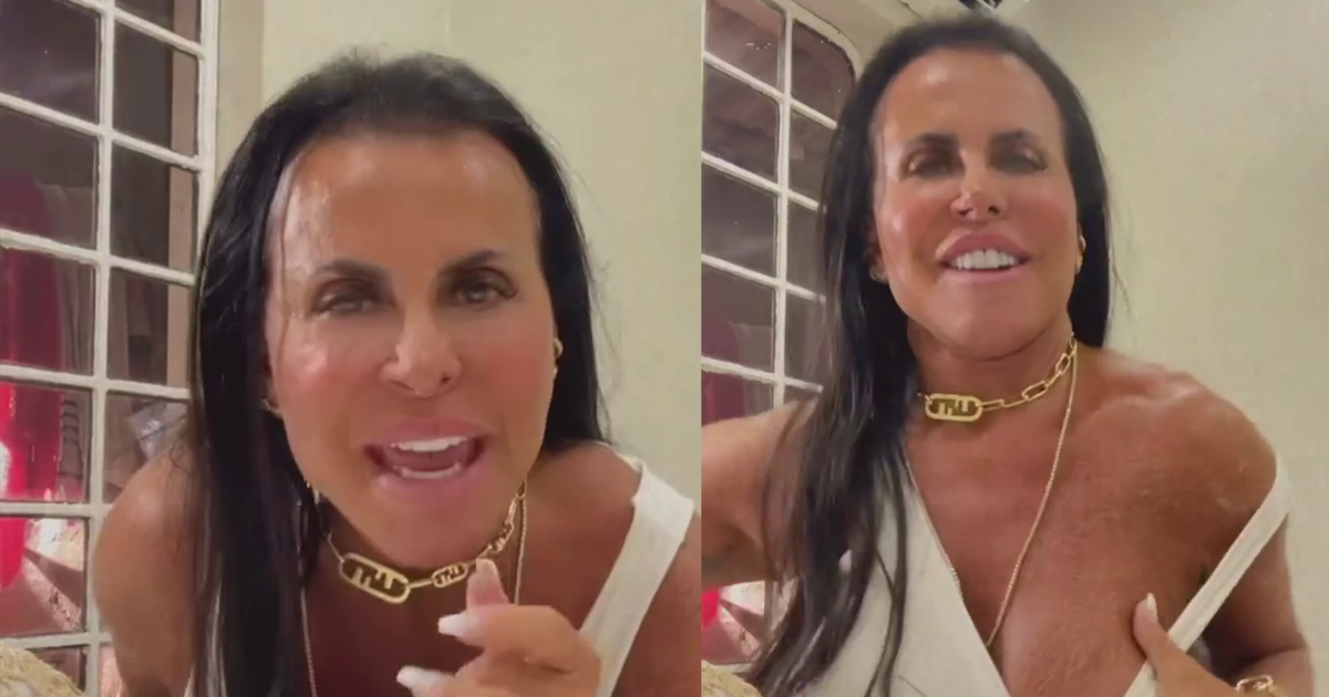 Gretchen, aos 63 anos, exibe corpo e seios peludos e surpreende ... Gretchen, aos 63 anos, exibe corpo e seios peludos e surpreende ...