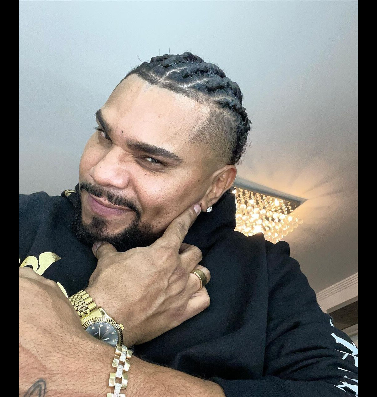 Foto: Naldo para MC Créu: 'É o seguinte, c*zão, filho da p*ta. (...) Se ...