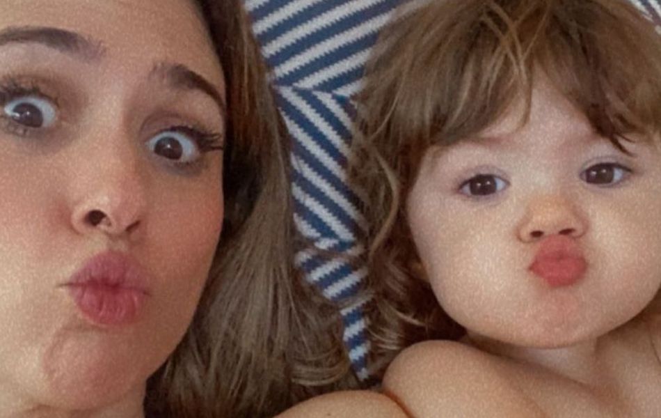 Tatá Werneck choca seguidores ao gravar vídeo com a filha, Clara Maria ...