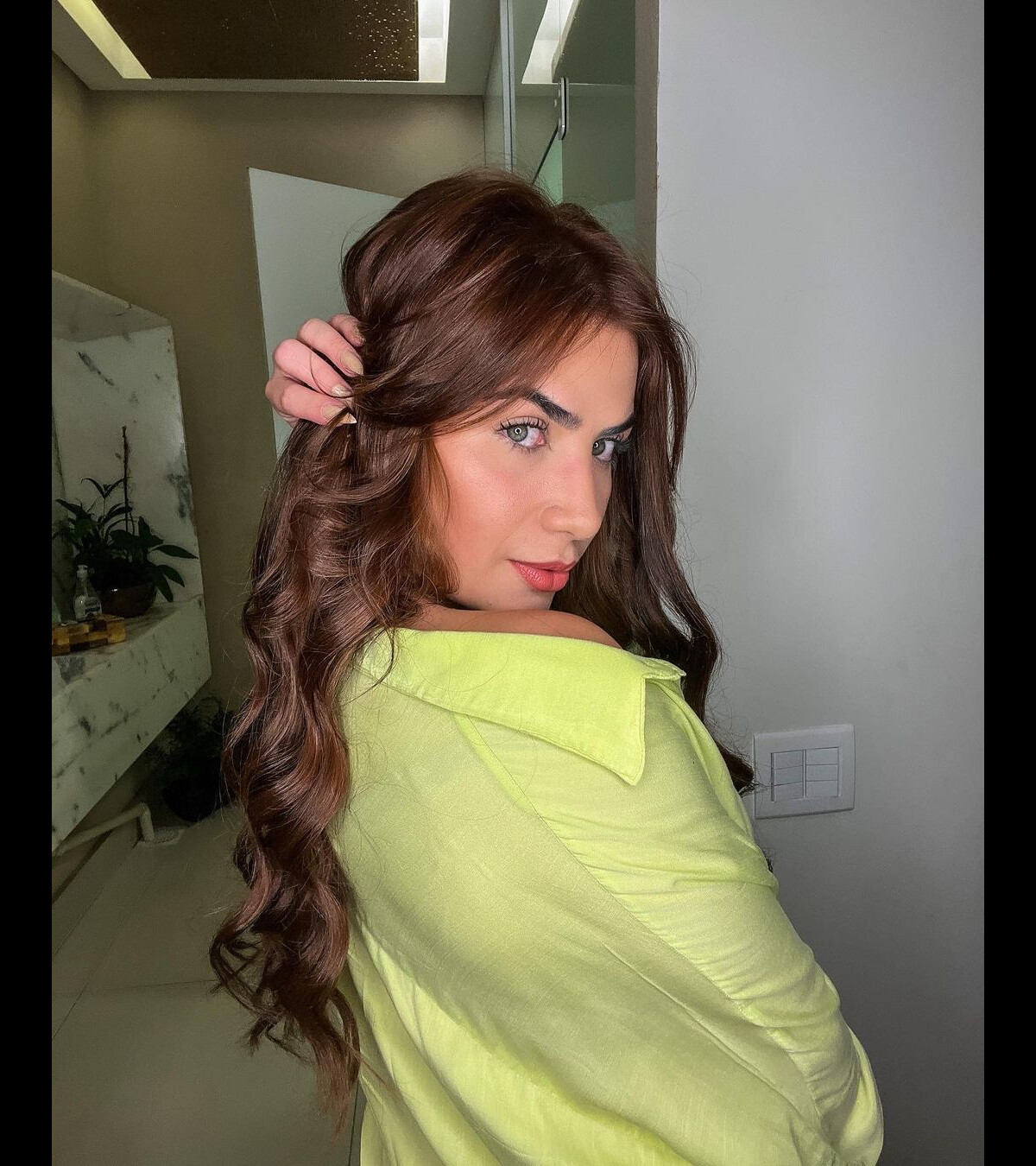 Foto: Jéssica Costa motivou os seguidores a seguir o caminho de hábitos ...