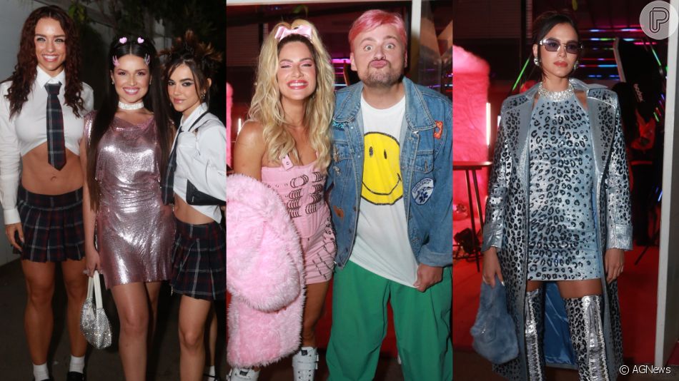 Moda anos 2000: famosos usam looks temáticos em festa de Giovanna ...