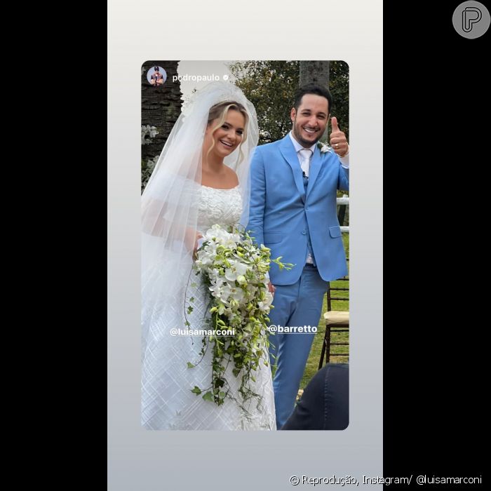 Festa do casamento de Barretto e Luísa Marconi contou com banda e shows ...