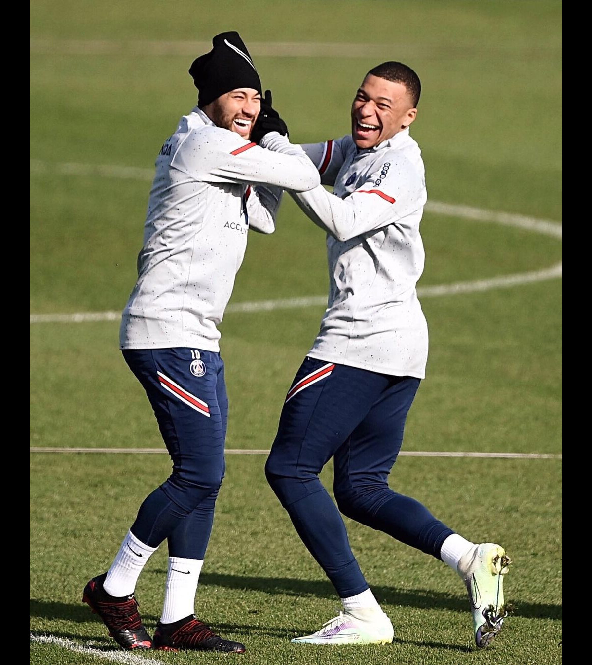 Foto: Já com Mbappé a história foi diferente - Purepeople