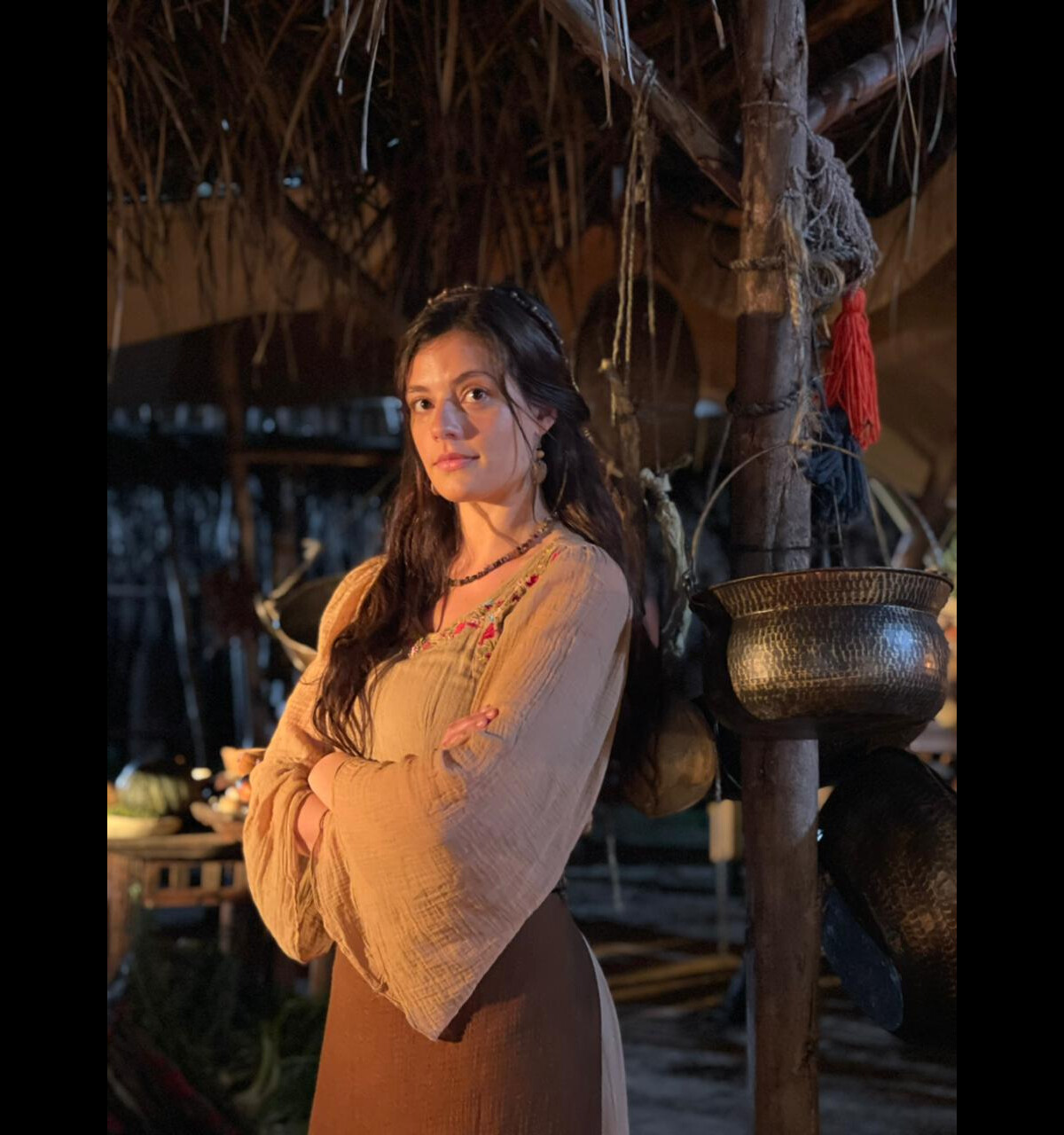 Foto: Lina Mello estreou na TV em 'Gênesis' como a Zilpa - Purepeople