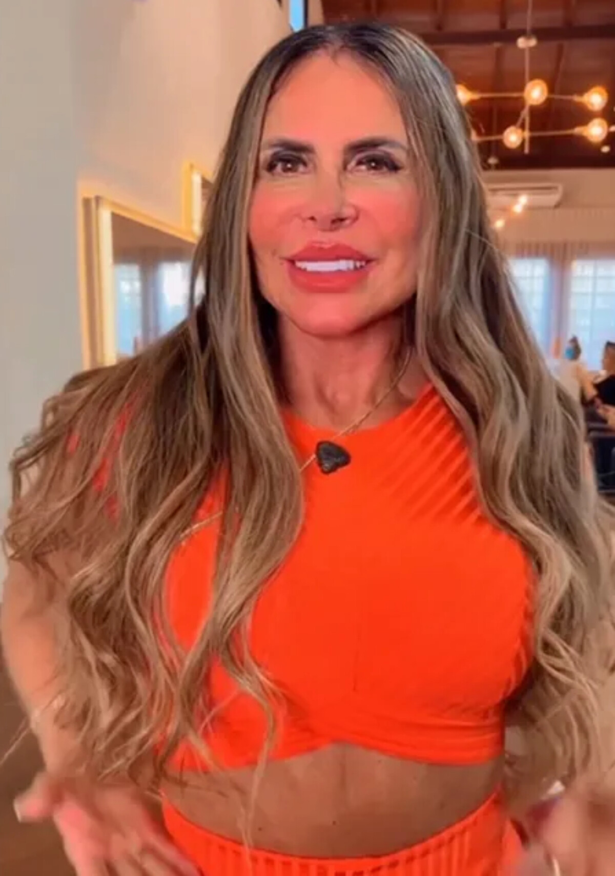 Foto: Gretchen apostou em cabelo mais iluminado - Purepeople