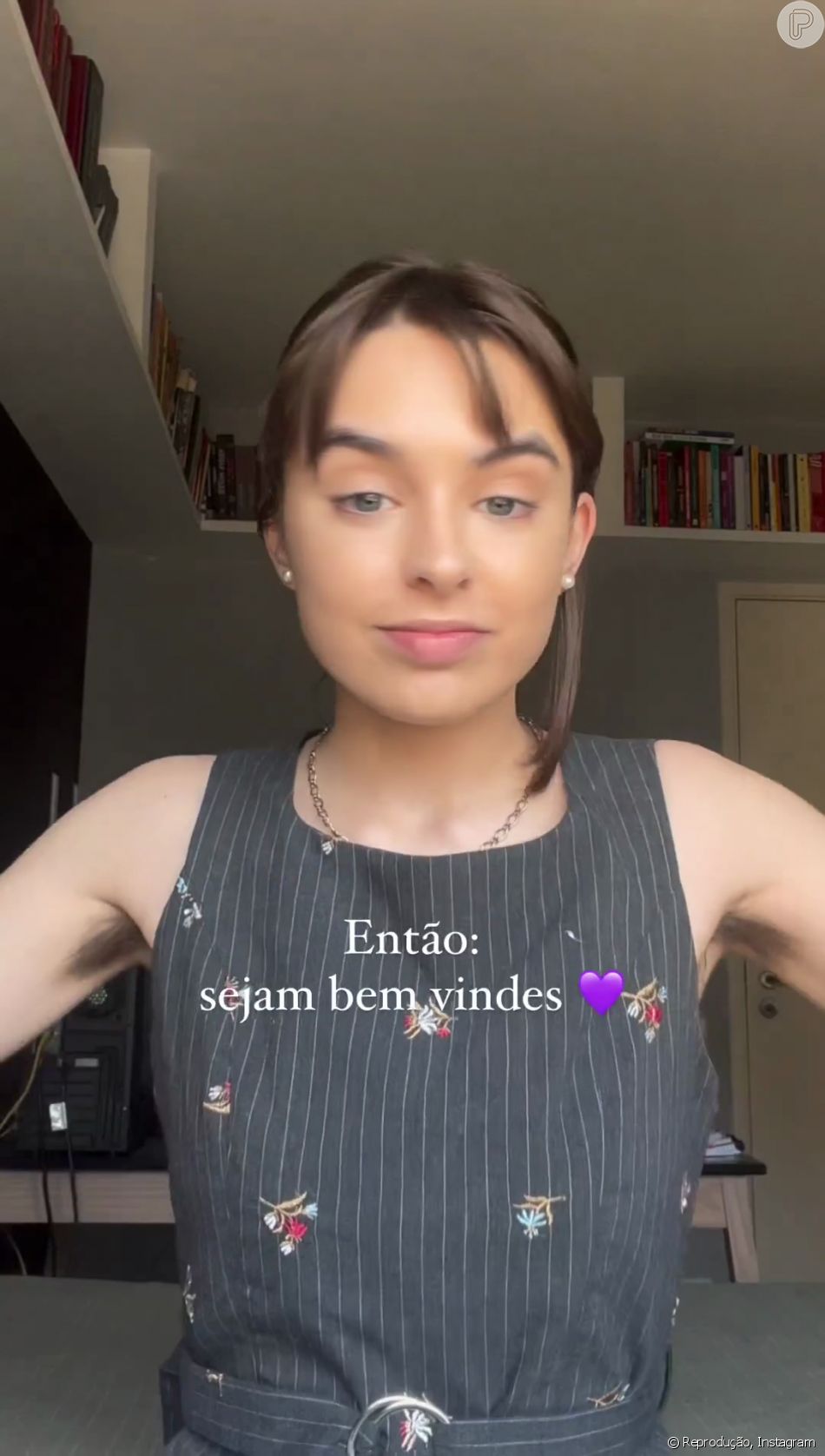 Bel Moreira: axilas peludas causam polêmica na web e atriz de 'Poliana ...