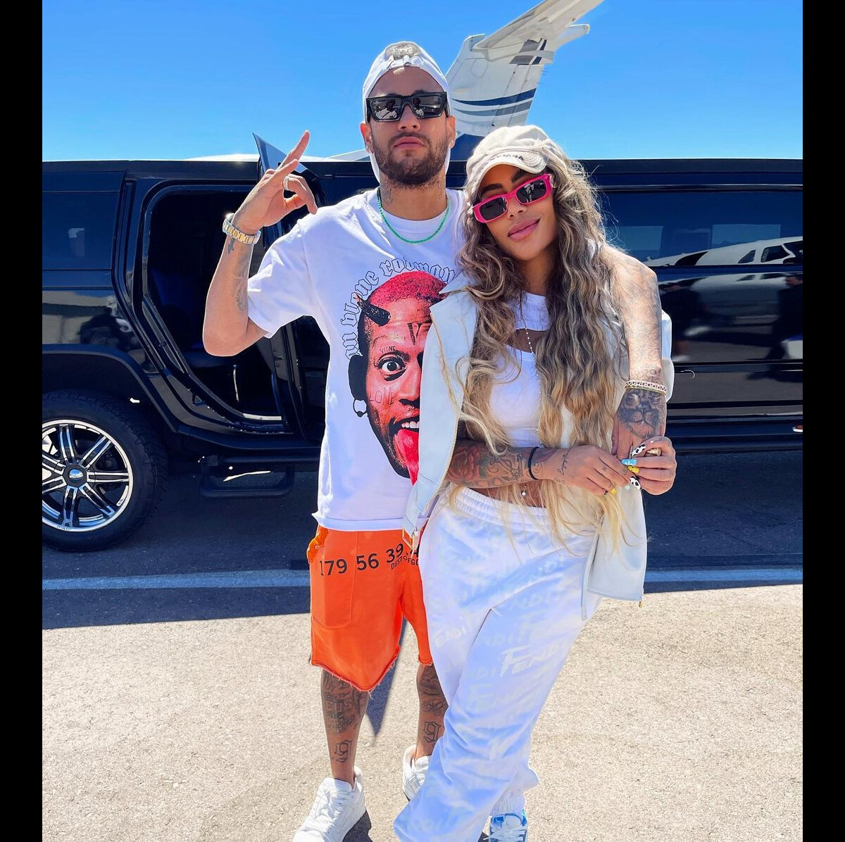 Foto: Irmã de Neymar, Rafaella Santos detalhou dificuldade de expor ...