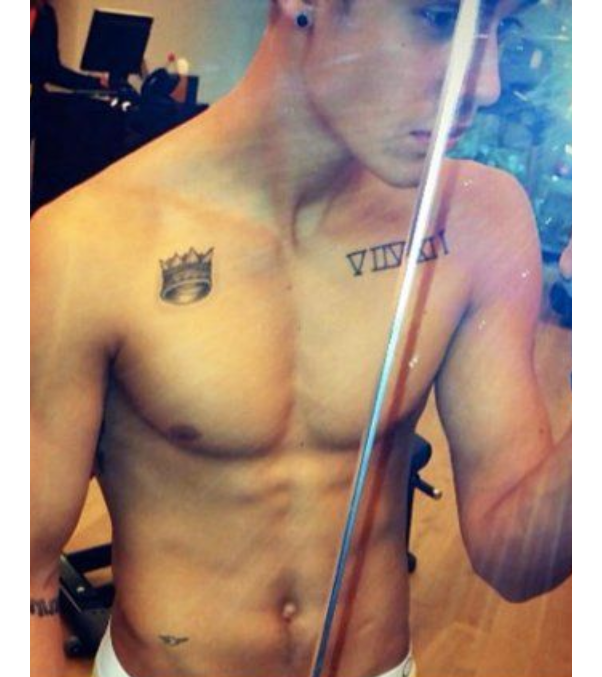 Foto: Justin Bieber tatuou números em romano para registrar o ano de ...