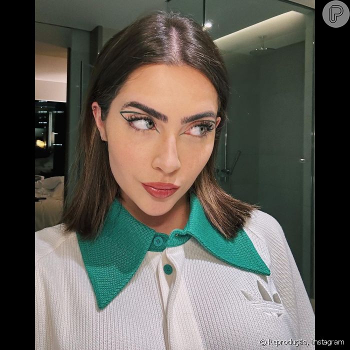 Maquiagem de Jade Picon é famosa pelo delineado marcado - Purepeople