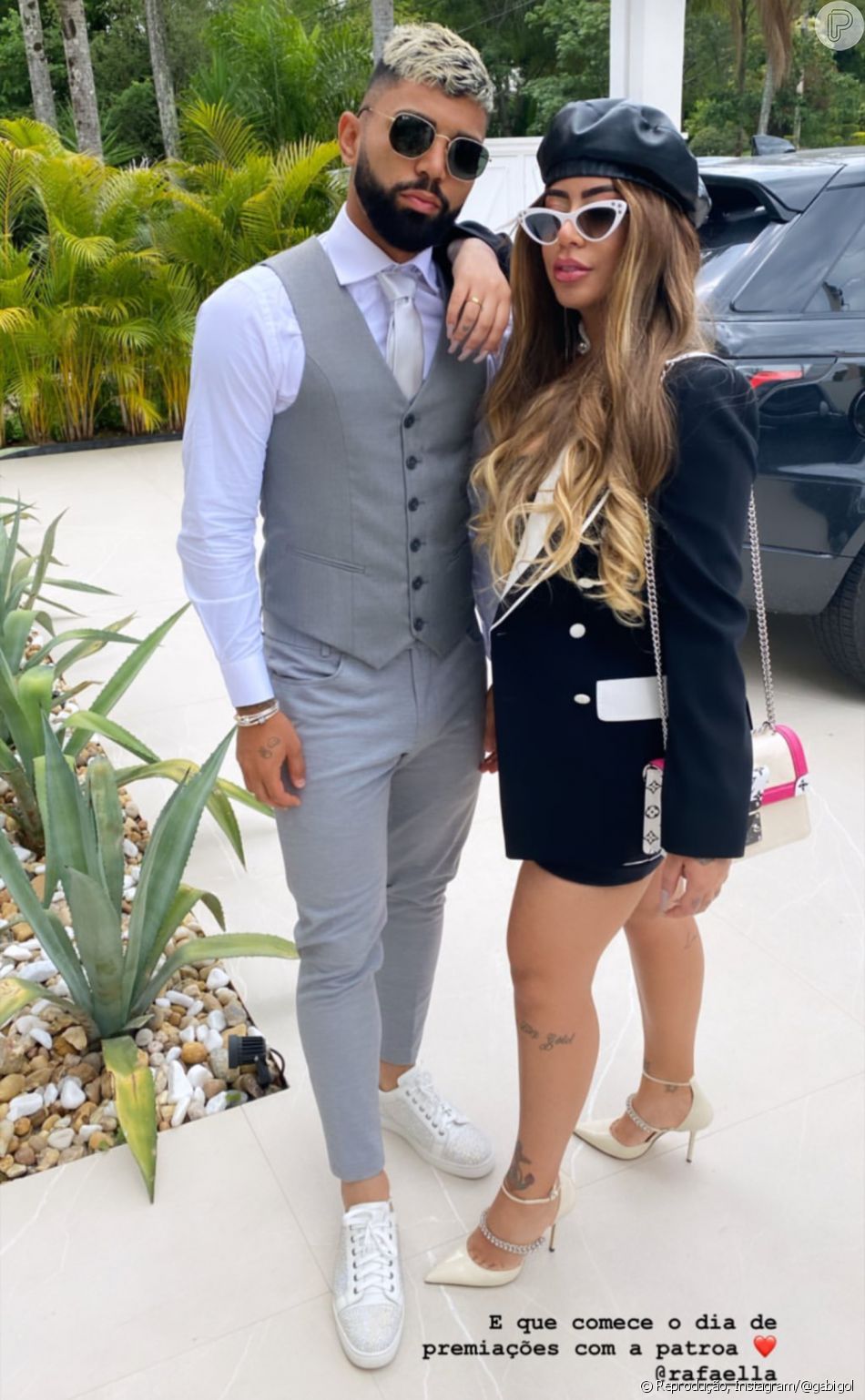 Gabigol e irmã de Neymar, Rafaella Santos, ganham ajuda para retomar namoro: fotos - Purepeople