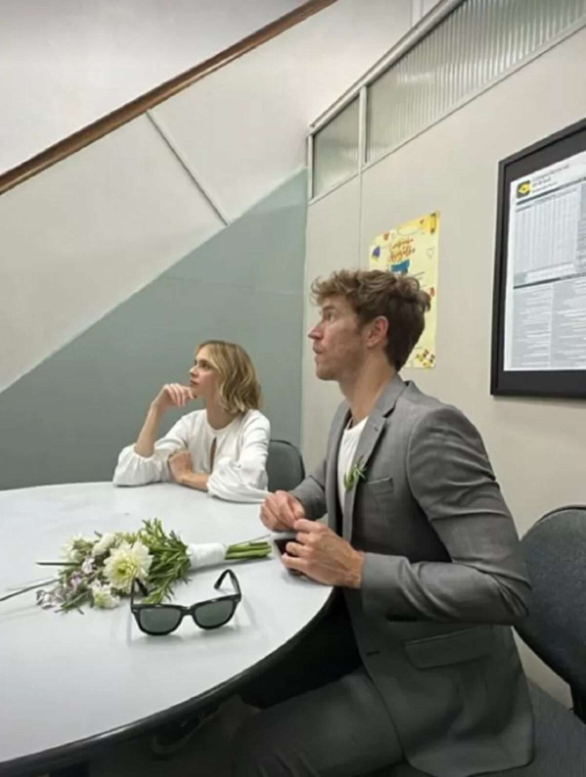 Foto: Isabella Scherer e Rodrigo Calazans oficializaram a união ...