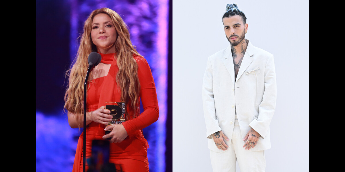 Foto: Shakira e ex-noivo de Rosalía, Rauw Alejandro, são vistos tomando ...