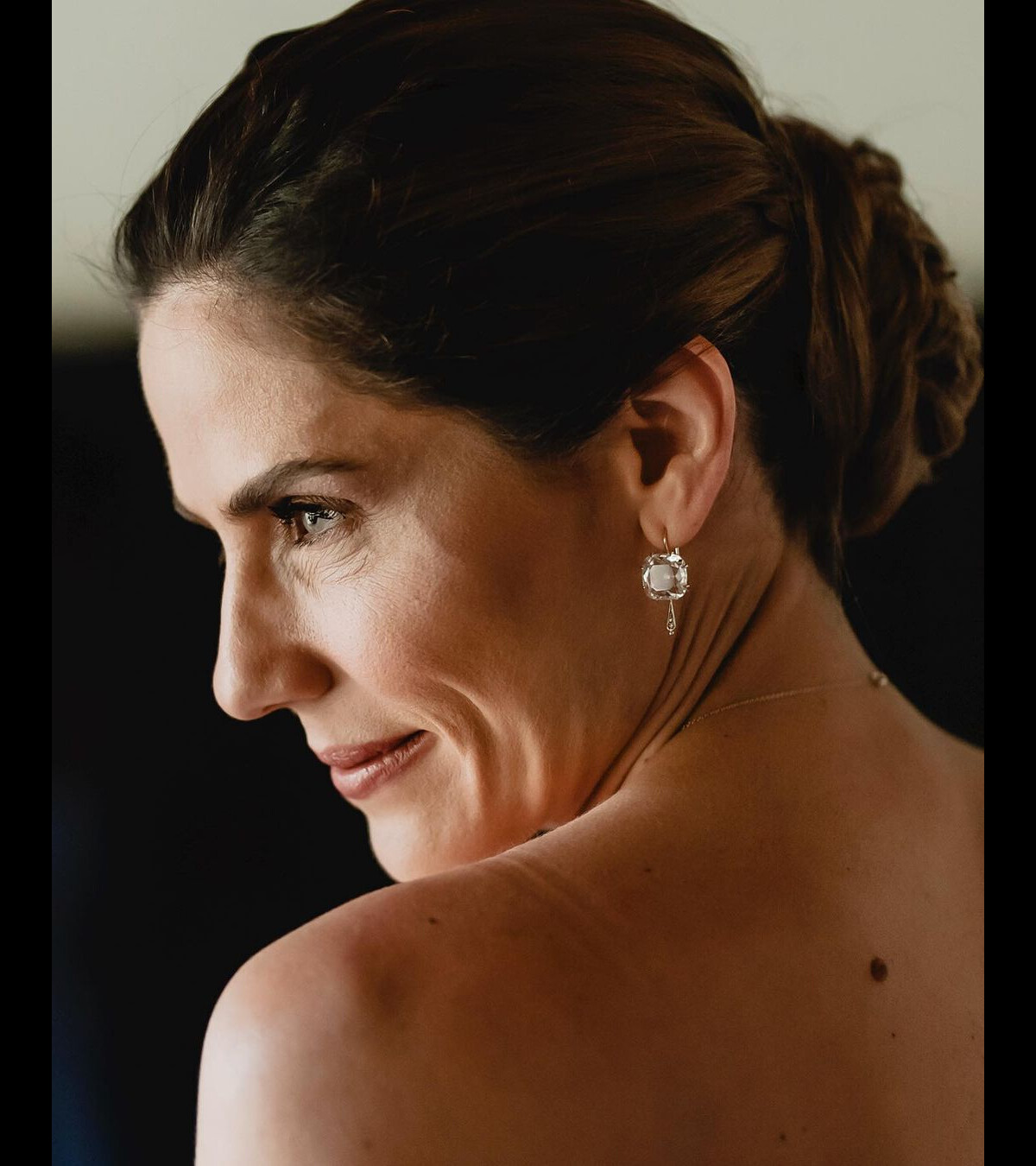 Foto: Noiva em detalhes: Rafaella Mandelli escolheu prender o cabelo ...