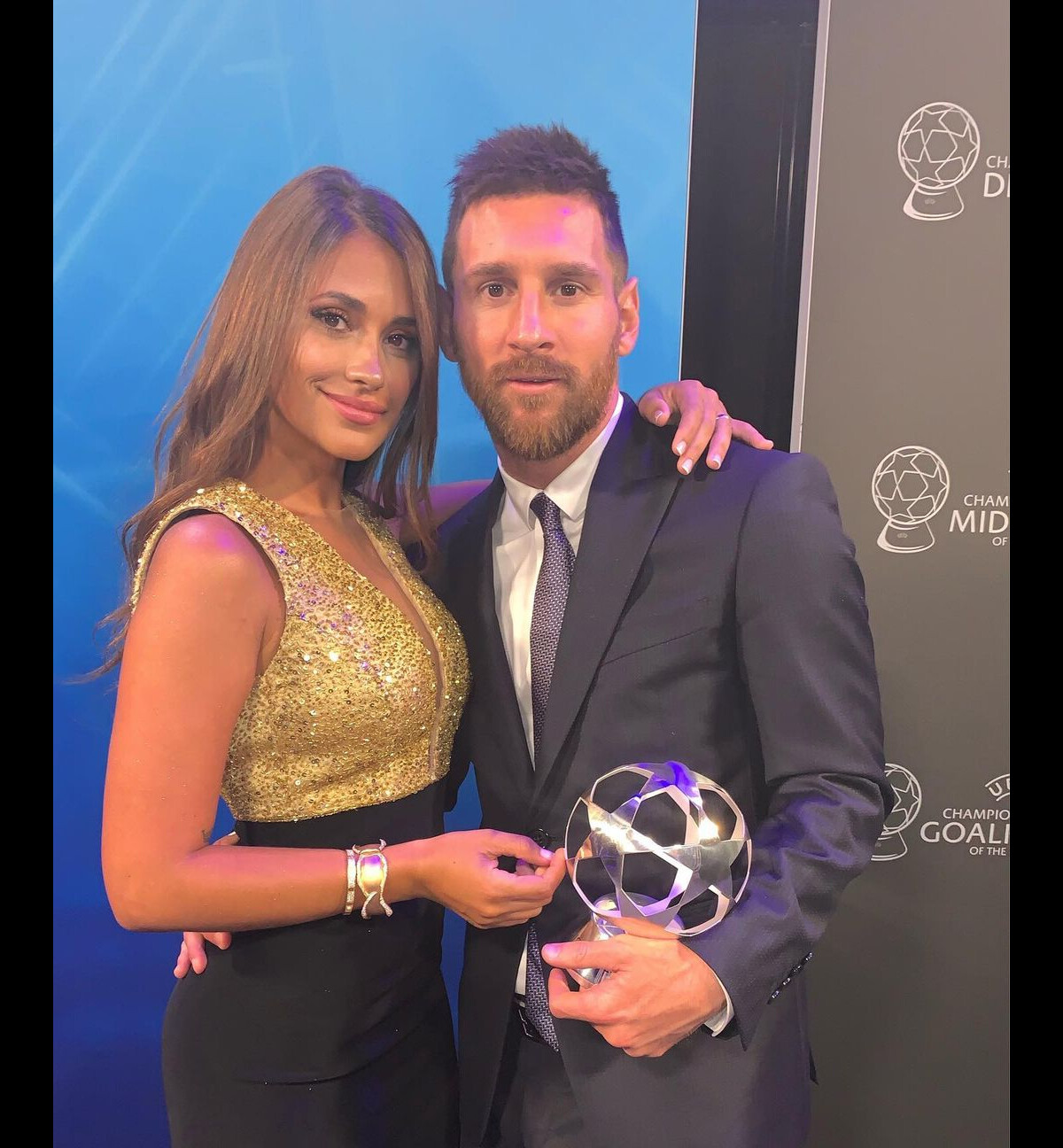 Foto: Messi e Antonella estão juntos há 25 anos - Purepeople