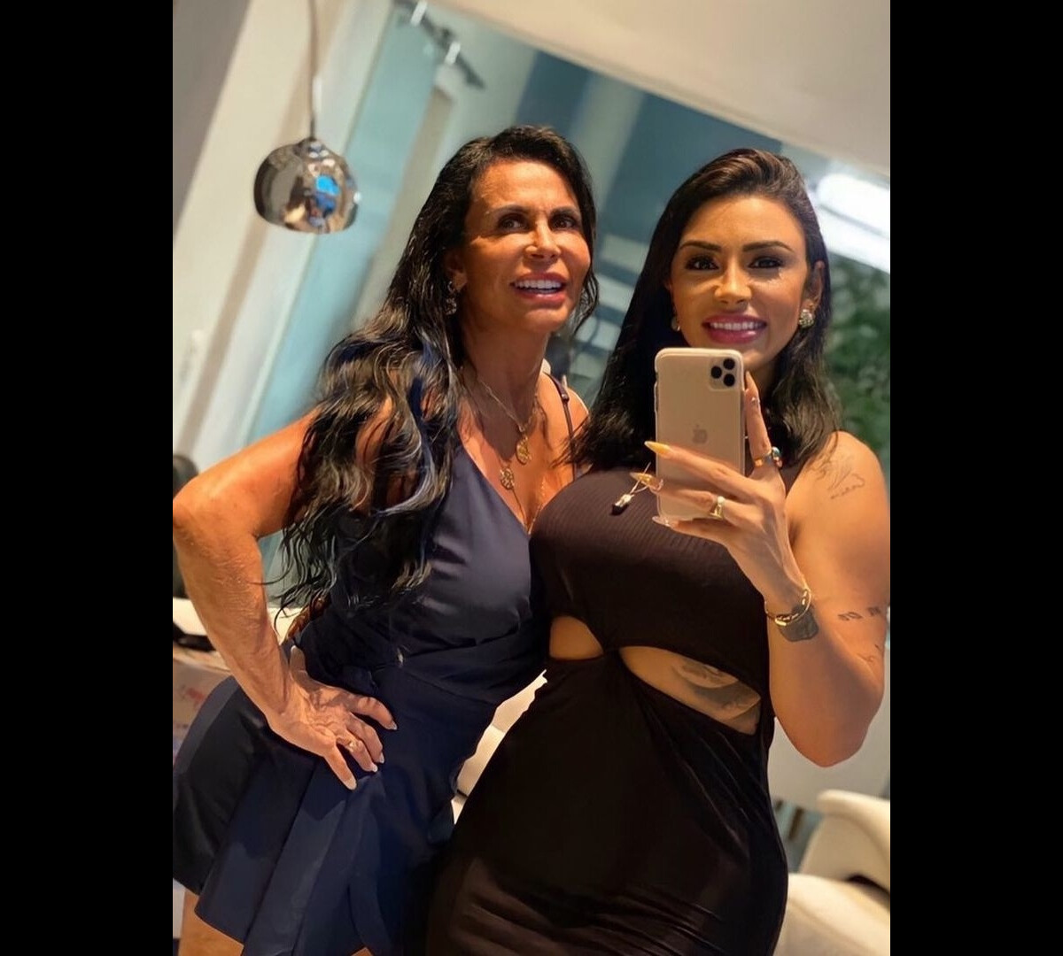 Foto: Gretchen e Jenny Miranda voltaram a trocar farpas públicas ...