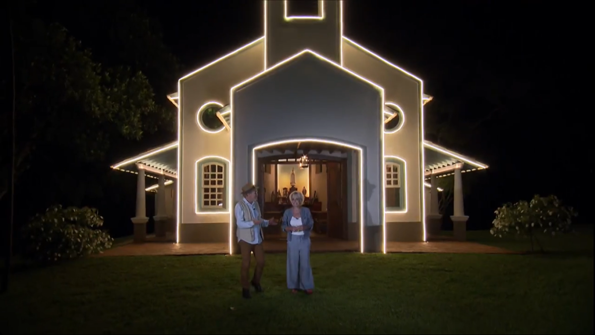 Foto: Ana Maria Braga construiu uma capela em sua fazenda apór virar ...