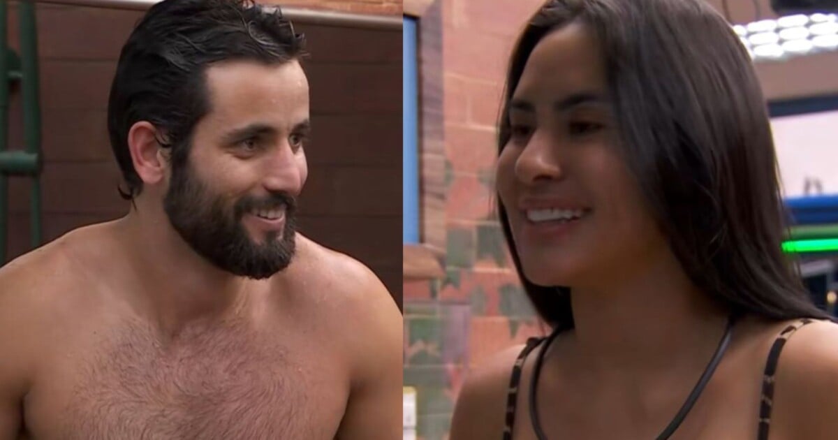 O romance não para! Matteus e Isabelle flertam no banho e falam em ...
