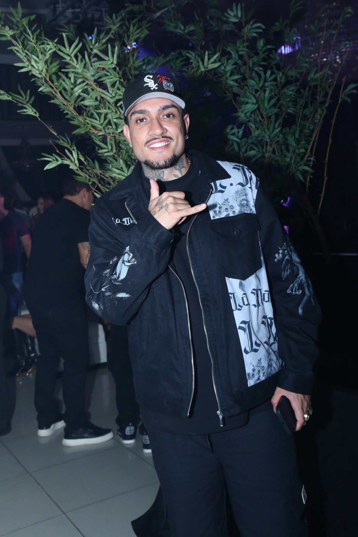 Foto: O funkeiro MC Binn também prestigiou festa promovida por Yasmin ...
