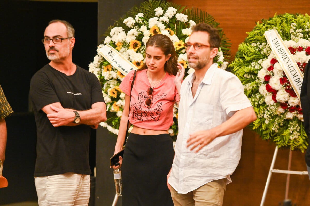 Foto: Filhos de Paulo César Pereio se reuniram no velório do artista ...