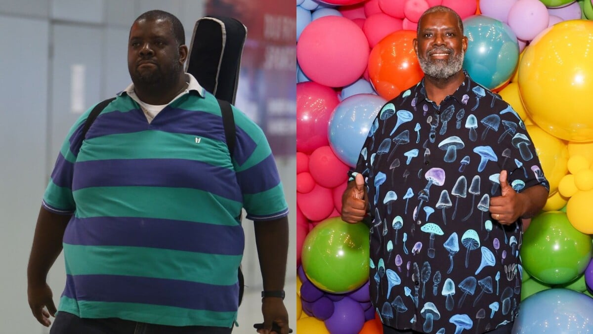 Foto: Antes e depois de Péricles: cantor perdeu 40 quilos sem ...