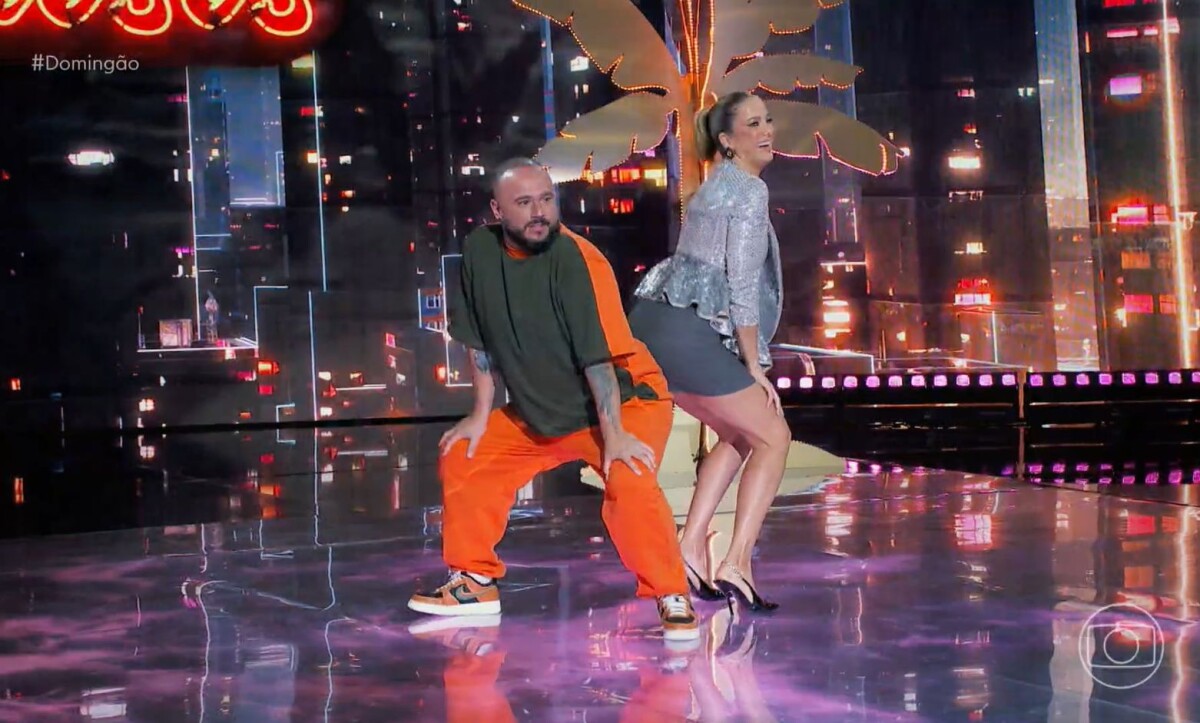 Foto: Ticiane Pinheiro topou o desafio de Ed Gama e dançou o ...