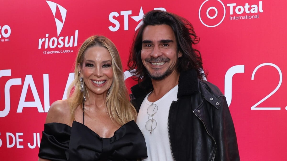 Foto: Danielle Winits levou os filhos, Noah e Guy, e o marido, André ...