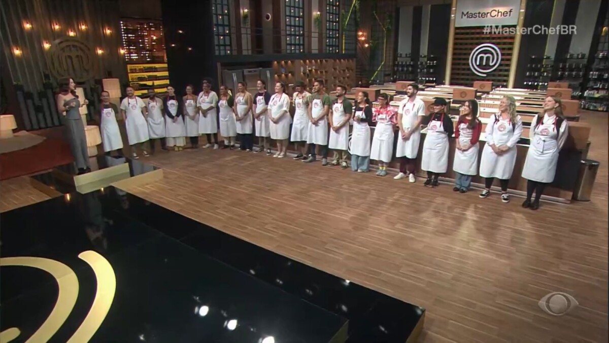 Foto: Os 20 participantes do 'MasterChef Brasil 2024' tiveram que se ...
