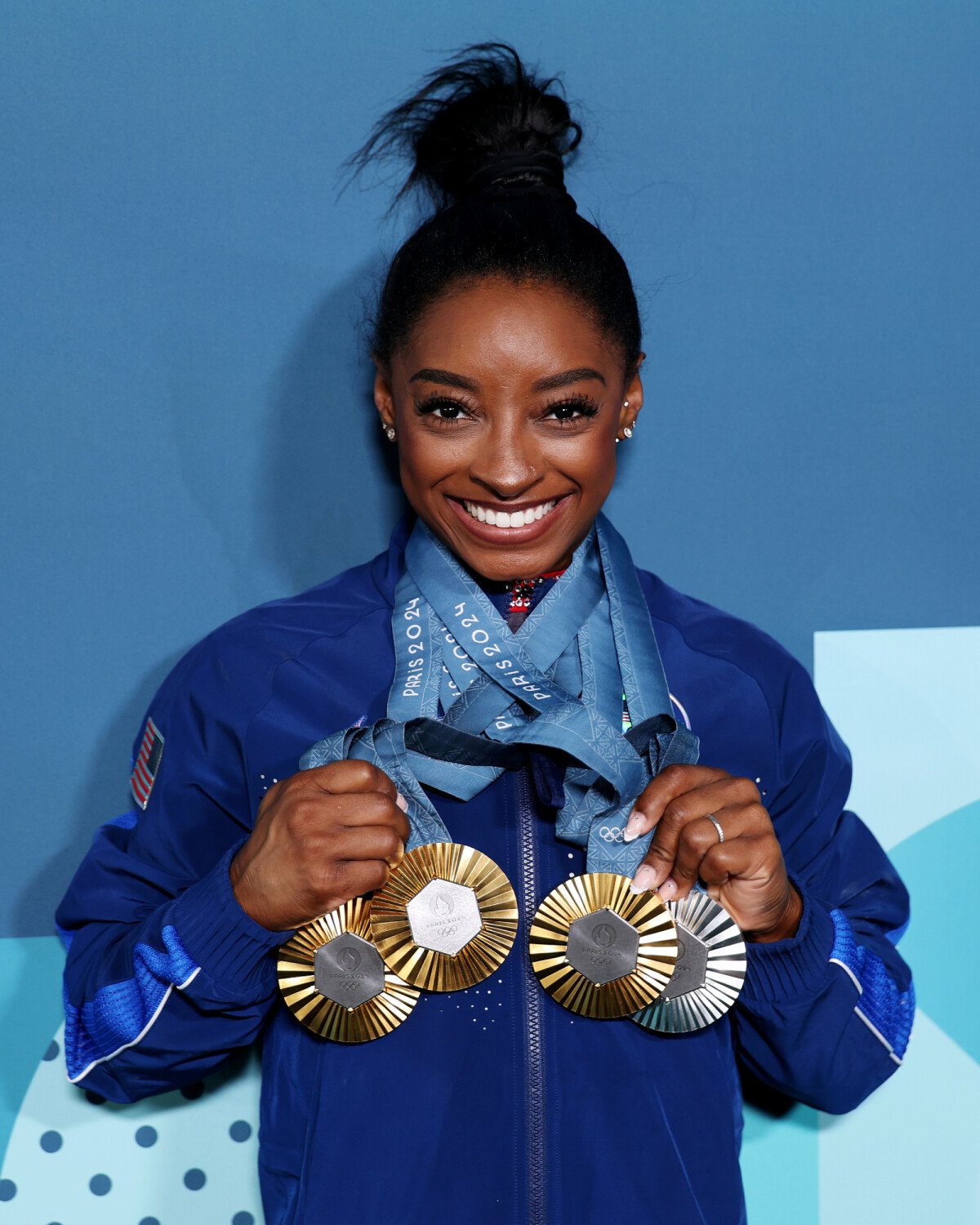 Foto: Simone Biles encerra participação nos Jogos Olímpicos de Paris ...