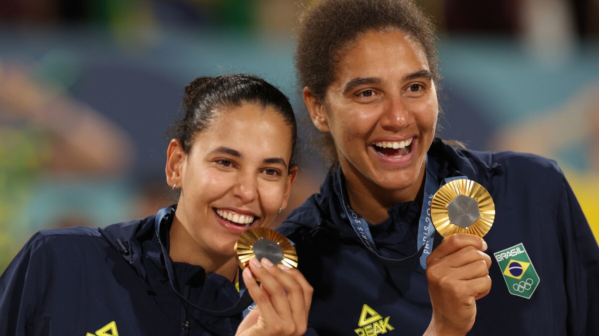Foto: Ana Patrícia e Duda ganharam terceira medalha de ouro para o ...