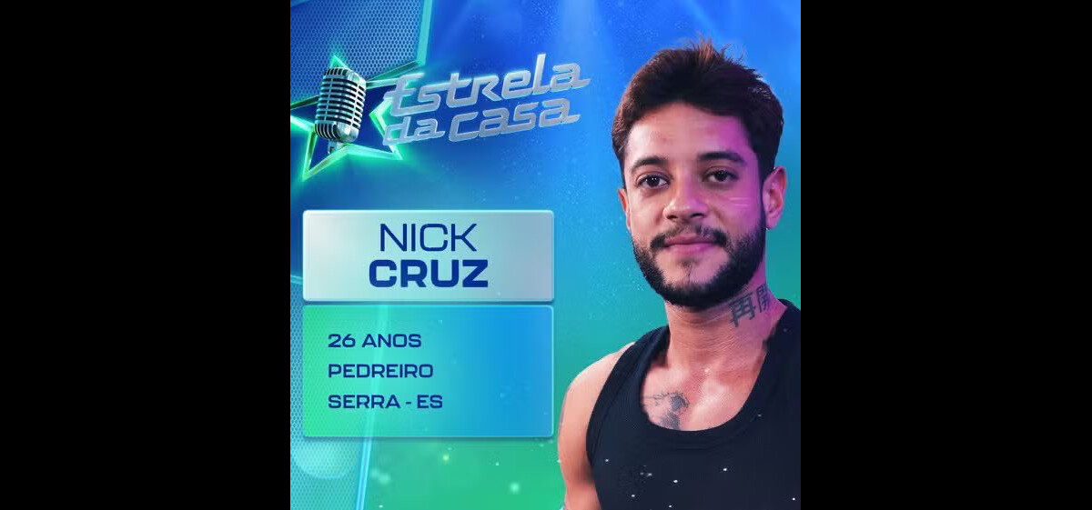 Foto: 'Estrela da Casa': Nick Cruz tem 26 anos e é um homem trans ...