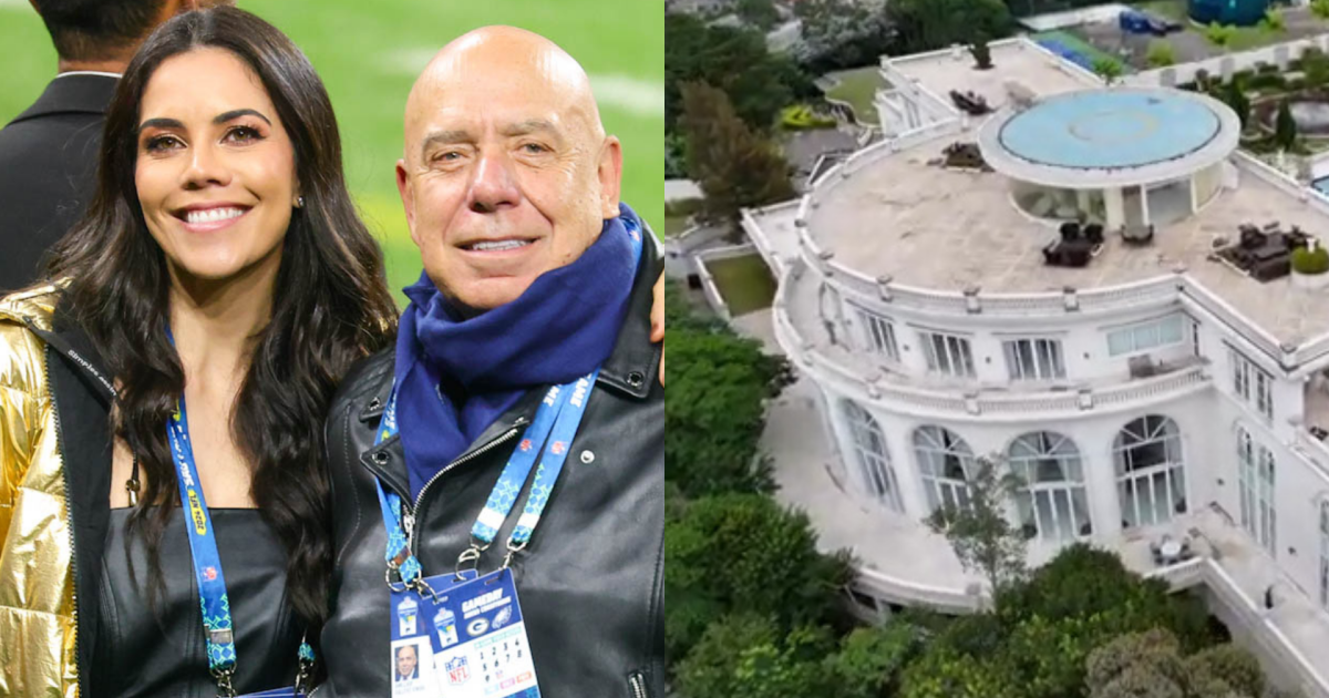 Mansão avaliada em R$ 1 bilhão: Daniela Albuquerque e o marido, dono da RedeTV, vivem na maior ...