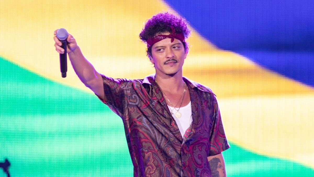 Foto: Bruno Mars está no Brasil para cumprir uma agenda com 14 shows ...