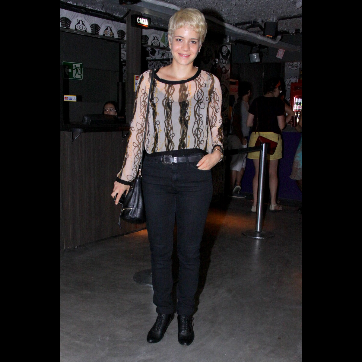 Foto: Leadra Leal vai ao show de Tulipa Ruiz, no Rio, em 1 de junho de ...