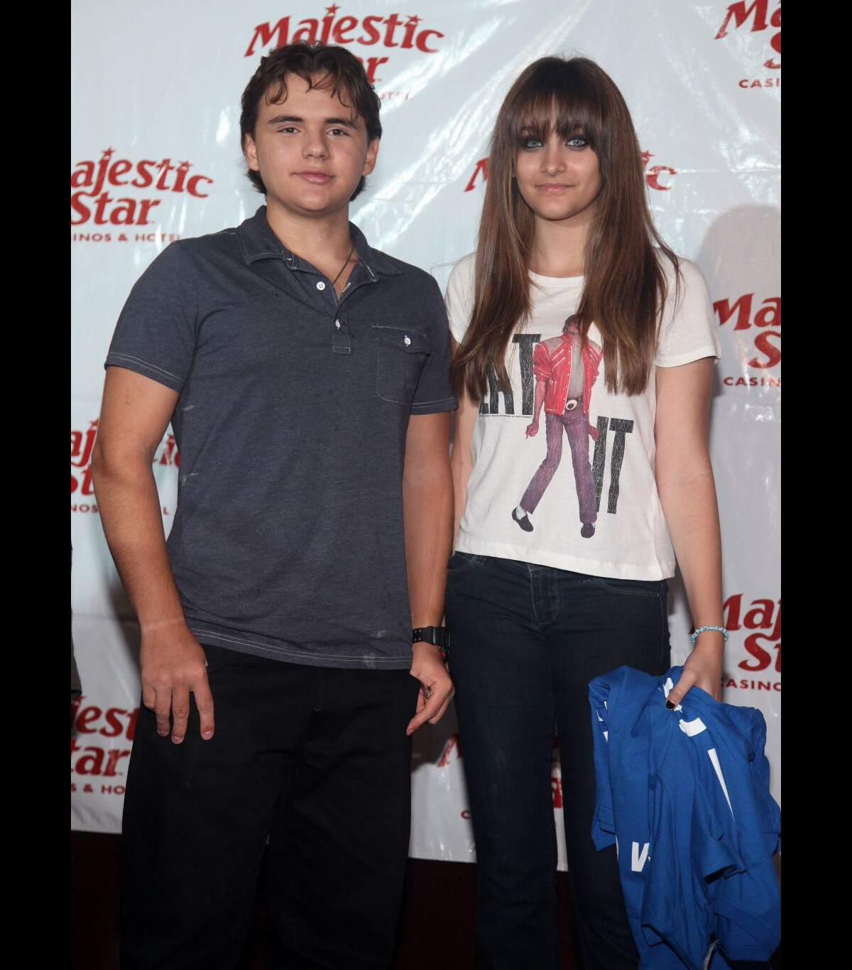 Foto: Paris descobriu que ela e Prince, seu irmão de 16 anos, não ...