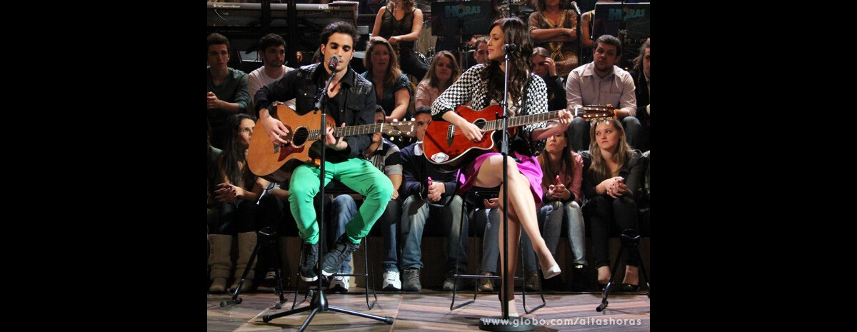 Foto: Sophia Abrahão e Fiuk cantaram 'Cruisin', de Marvin Tarplin e ...