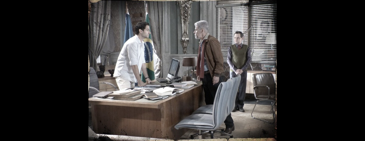 Foto: Lua (Fernando Belo) e Zico Rosado (José Mayer) se enfrentam no ...