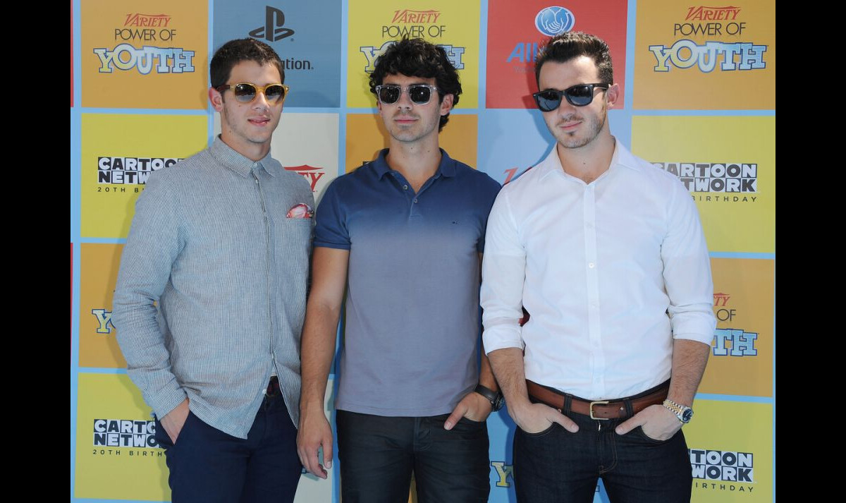 Foto: A banda Jonas Brothers é formada por Nick, Joe e Kevin - Purepeople