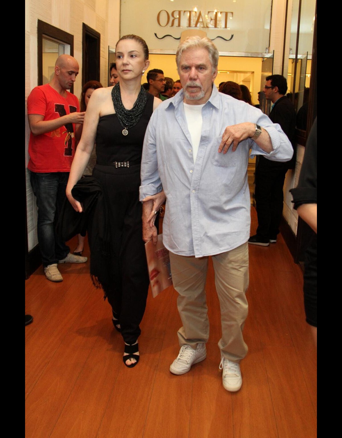 Foto: O ator Reginaldo Faria é casado com Vânia Dotto - Purepeople