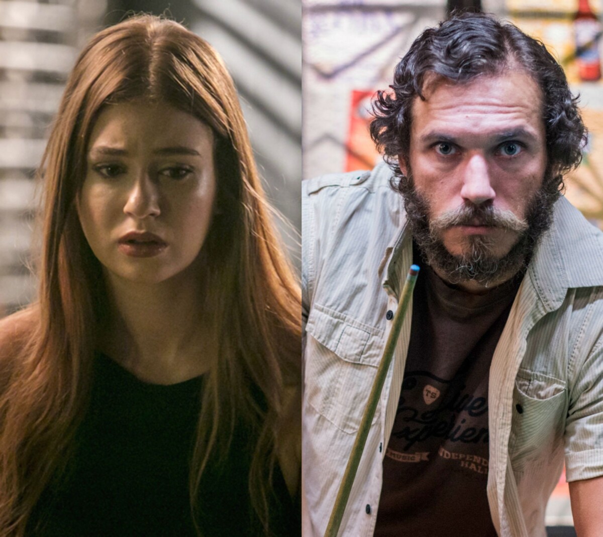 Foto: Dino (Paulo Rocha) chantageia Eliza (Marina Ruy Barbosa) e coloca ...